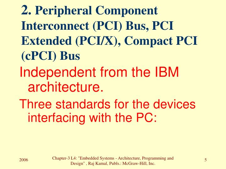 PPT - Devices and Buses for Device-Networks – Lesson-4: Parallel ...