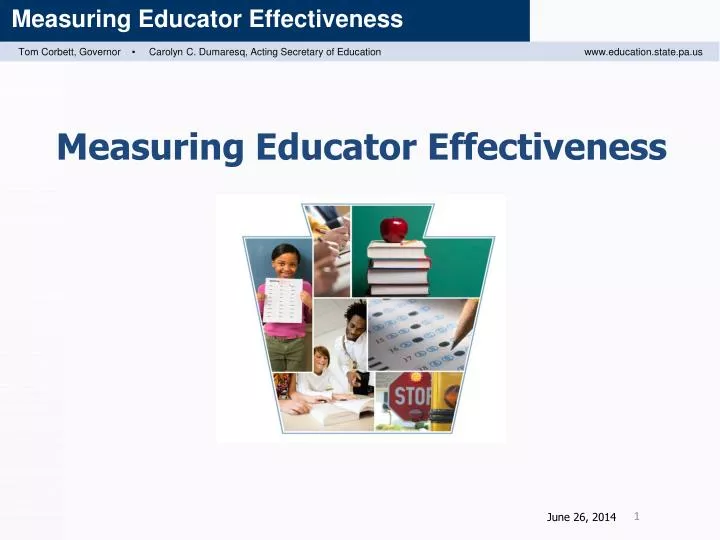 PPT - Measuring Educator Effectiveness PowerPoint Presentation, free ...