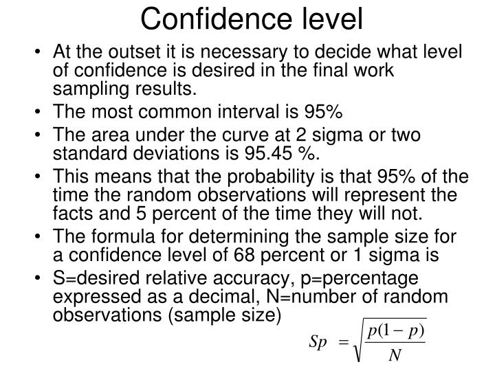 PPT - WORK SAMPLING PowerPoint Presentation - ID:6019878