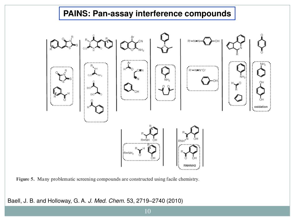 PPT - PAINS Pan- assay interference compounds PowerPoint Presentation ...