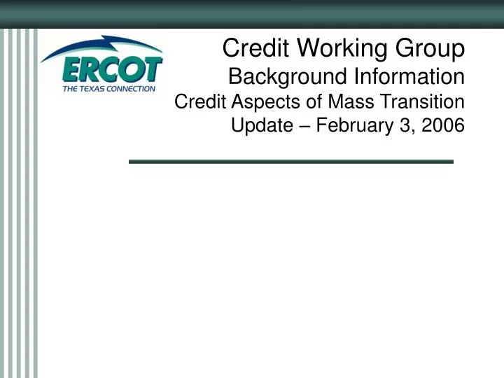 PPT - Credit Exposure PowerPoint Presentation, free download - ID:6020763