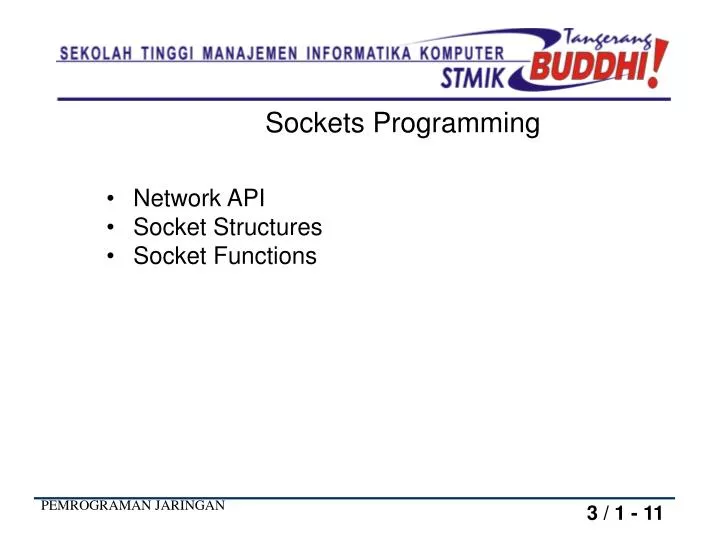 Ppt Sockets Programming Powerpoint Presentation Free Download Id6020780