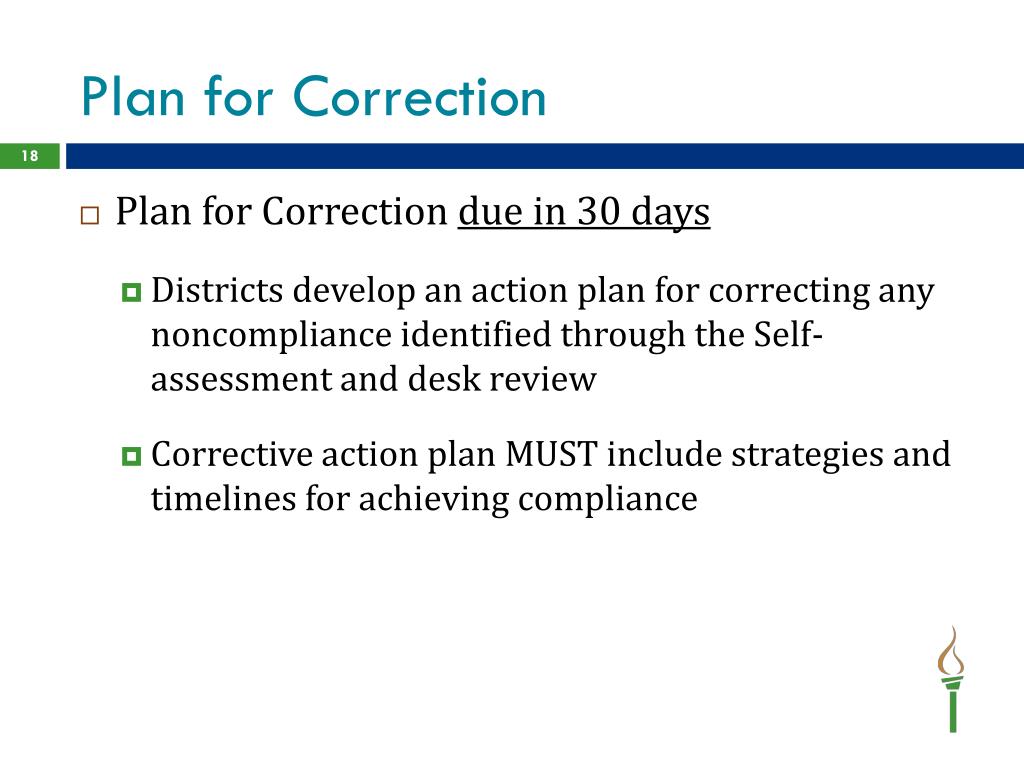 PPT - Special Education Compliance Tiered Monitoring: Corrective Action ...