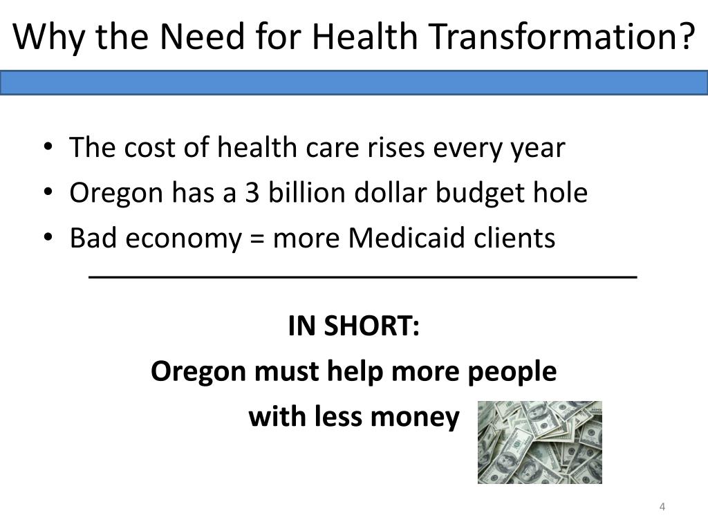 PPT - Health Care Transformation & Coordinated Care Organizations ...