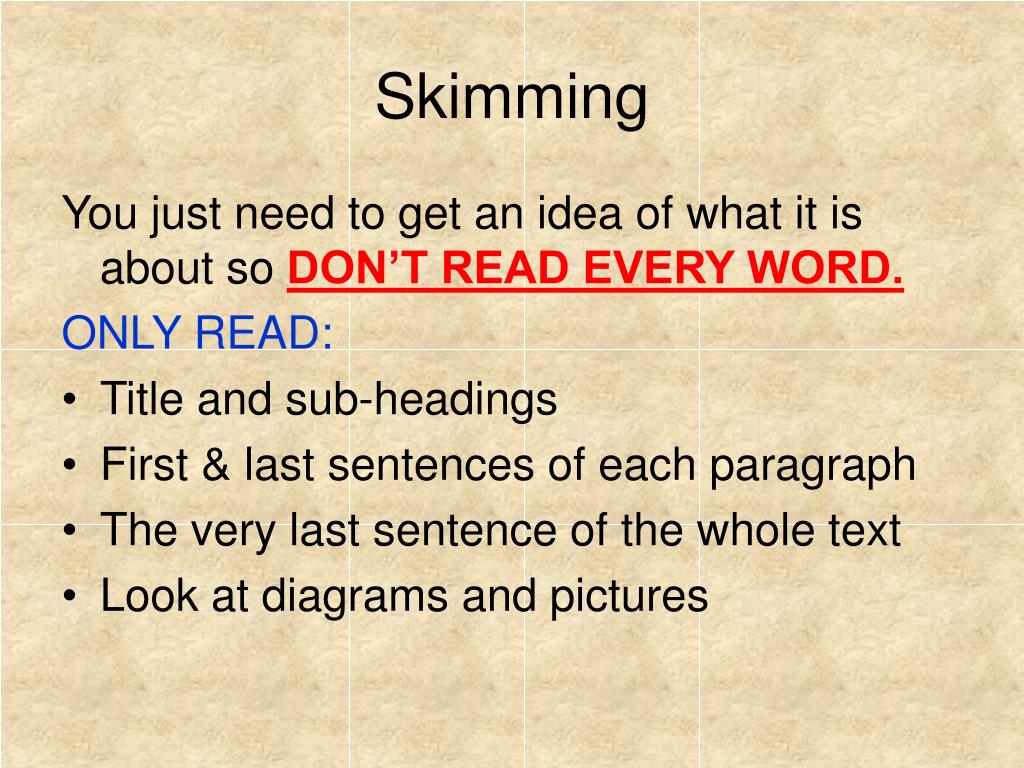 PPT How To Skim Read Text PowerPoint Presentation Free Download ID PPT How To Skim Read Text PowerPoint Presentation Free Download ID