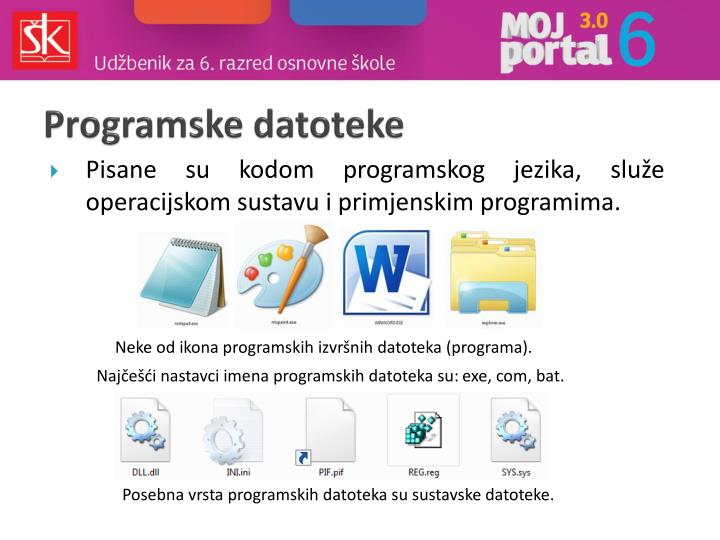 PPT - Vrste datoteka, dokumenti PowerPoint Presentation - ID:6023050