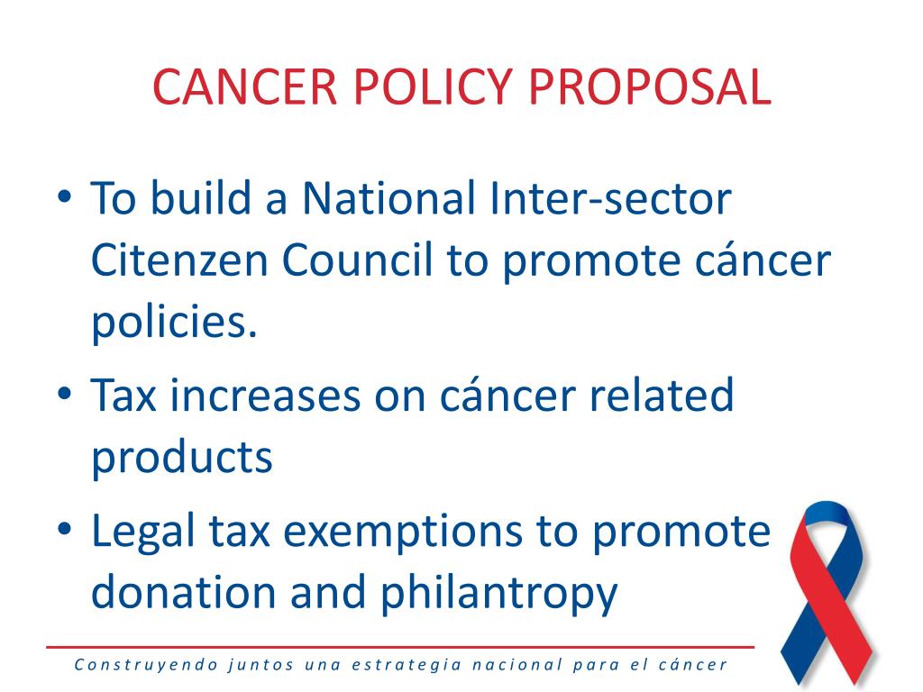 PPT - FORO NACIONAL DE CANCER NATIONAL CANCER FORUM CHILE PowerPoint ...