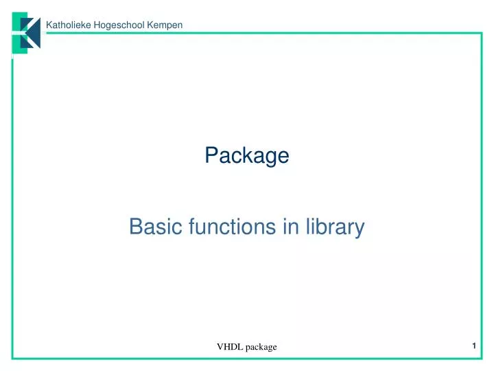 PPT - Package PowerPoint Presentation, free download - ID:6026469