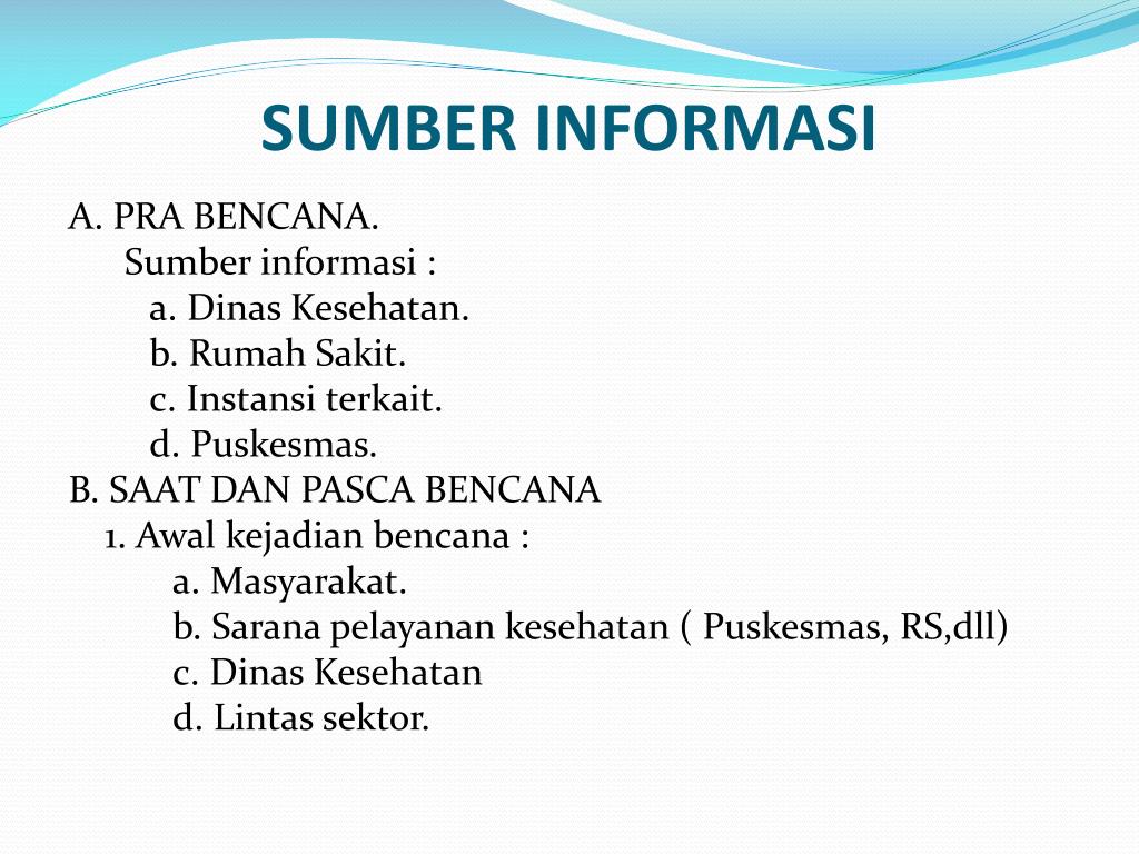 PPT - SISTEM INFORMASI PENANGGULANGAN KRISIS AKIBAT BENCANA PowerPoint ...