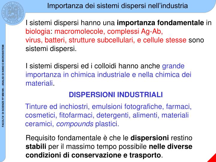 PPT - Sistemi dispersi e colloidi PowerPoint Presentation - ID:6029326