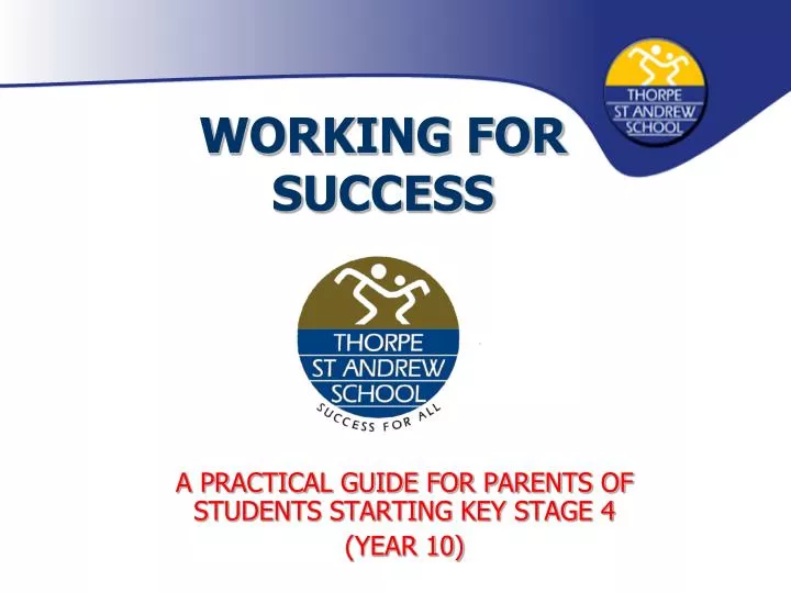 PPT - WORKING FOR SUCCESS PowerPoint Presentation, free download - ID ...