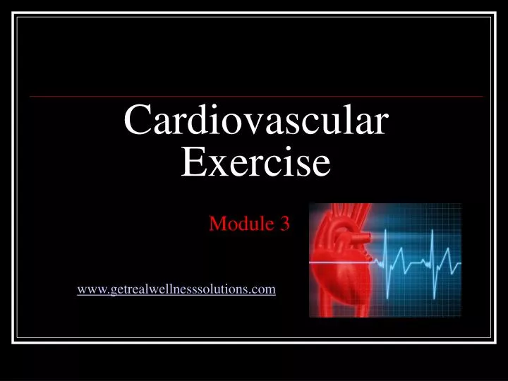 PPT - Cardiovascular Exercise PowerPoint Presentation, free download ...