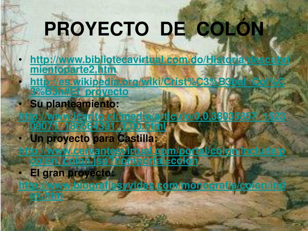 PPT - COLÓN Y EL DESCUBRIMIENTO DE AMÉRICA PowerPoint Presentation ...