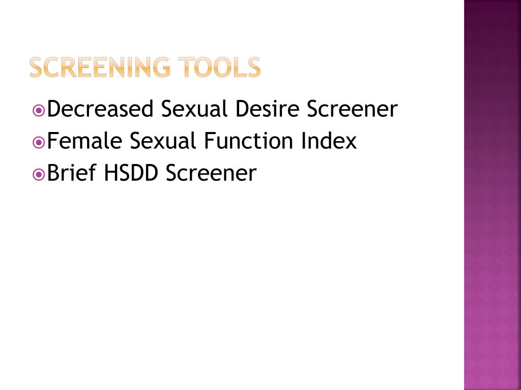 PPT - Hypoactive Sexual Desire Disorder PowerPoint Presentation, free ...