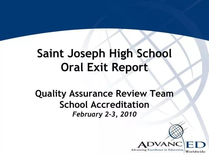 PPT - A Picture of AdvancED PowerPoint Presentation, free download - ID ...