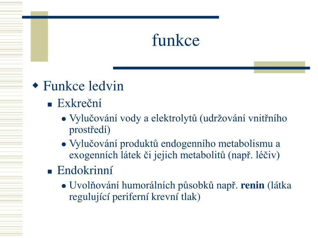 PPT - Farmakologie ledvin PowerPoint Presentation, free download - ID ...