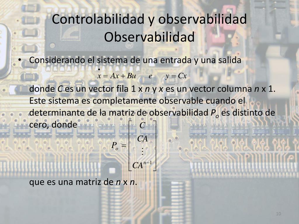 PPT - Sistemas de Control y Proceso Adaptativo. Diseño y métodos y ...