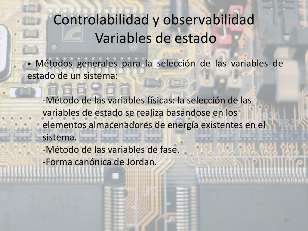 PPT - Sistemas de Control y Proceso Adaptativo. Diseño y métodos y ...
