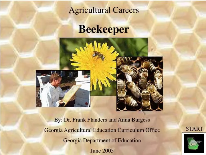 PPT - Agricultural Careers Beekeeper PowerPoint Presentation, free ...