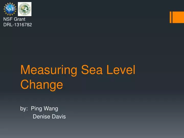 PPT - Measuring Sea Level Change PowerPoint Presentation, free download ...
