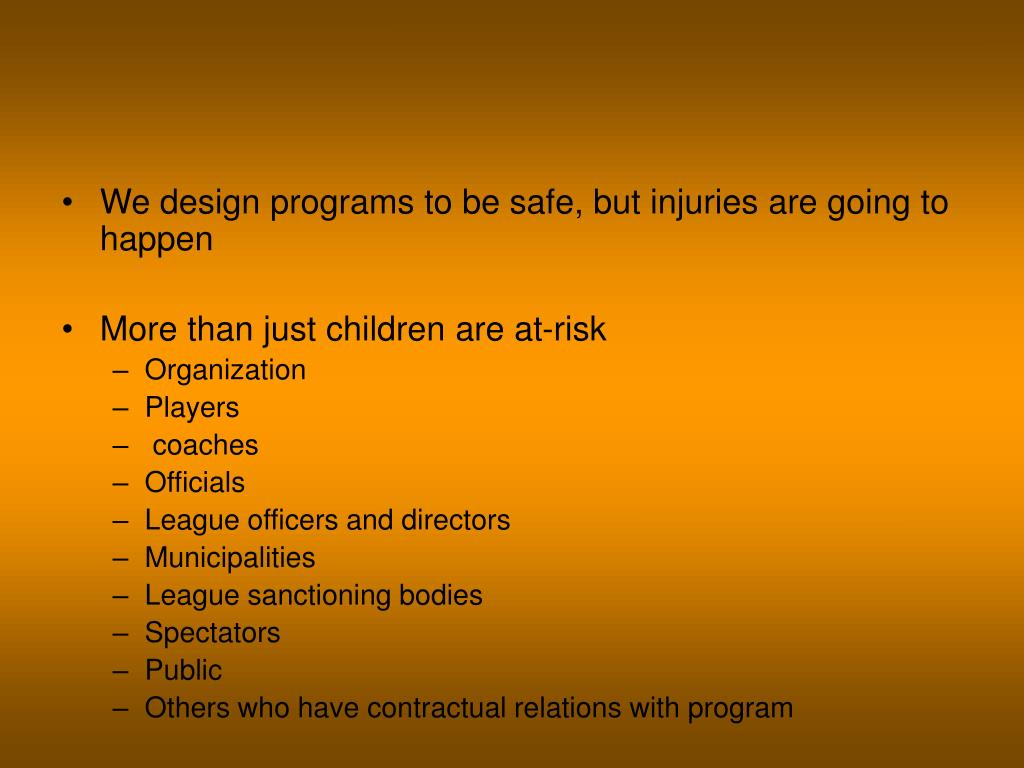 PPT - Liability, Safety, Insurance & Risk PowerPoint Presentation - ID ...
