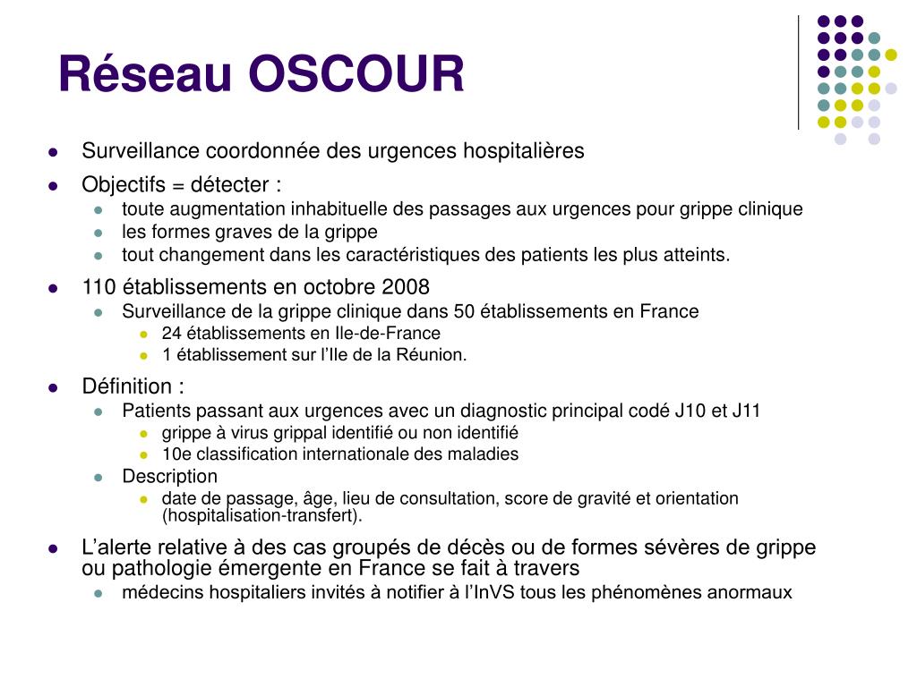 PPT - Les systèmes de surveillance de la grippe en France PowerPoint ...