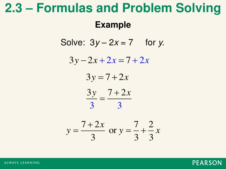 PPT - 2.1 – Linear Equations in One Variable PowerPoint Presentation ...
