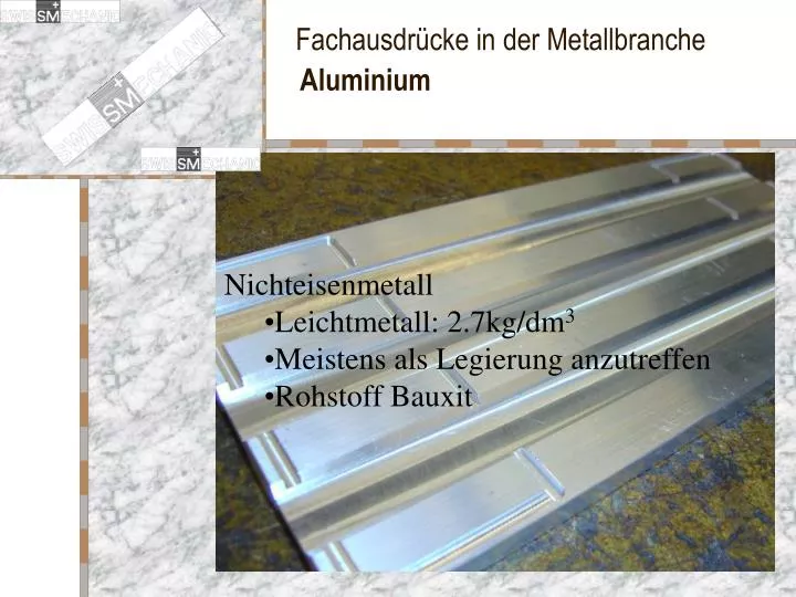 PPT - Aluminium PowerPoint Presentation, free download - ID:6038625