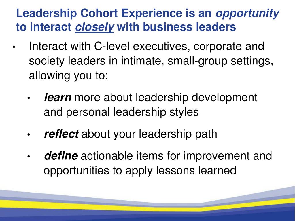PPT - Leadership Cohort Experience 2014-2015 PowerPoint Presentation ...