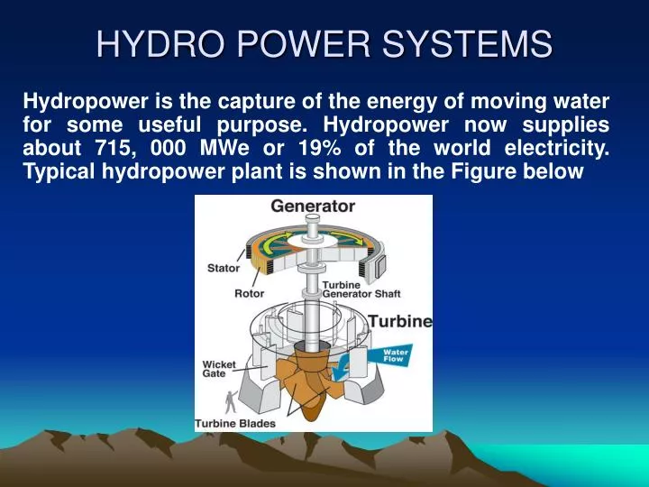 PPT - HYDRO POWER SYSTEMS PowerPoint Presentation, free download - ID ...