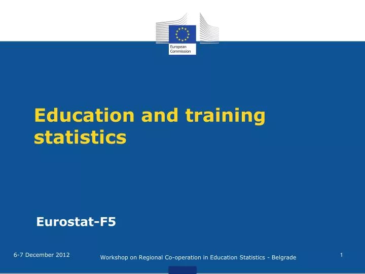 PPT - Education and training statistics PowerPoint Presentation, free ...