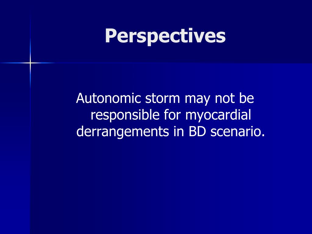 PPT - Brain death, autonomic storm and inflammatory response. An ...