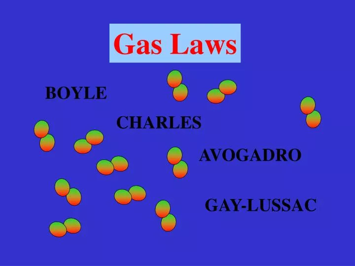 PPT - Gas Laws PowerPoint Presentation, free download - ID:6040345