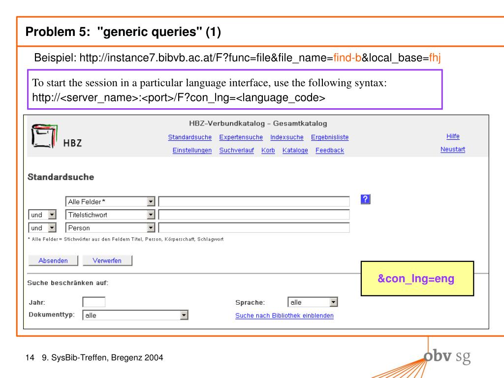 PPT - ERFAHRUNGEN MIT DEM "FRAMELESS OPAC" PowerPoint Presentation - ID ...