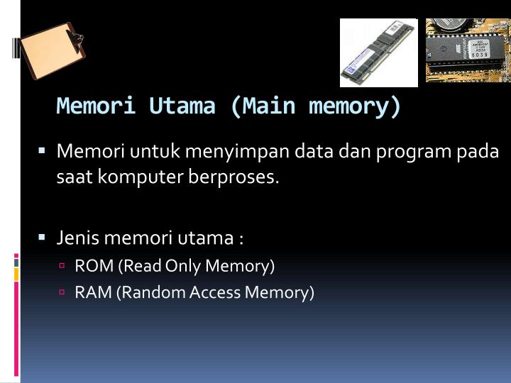 PPT - Dasar – dasar Komputer PowerPoint Presentation - ID:6041587
