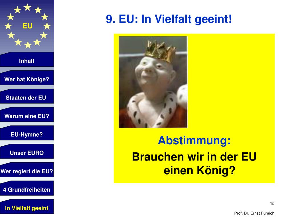 PPT - Braucht Europa einen König? PowerPoint Presentation, free ...