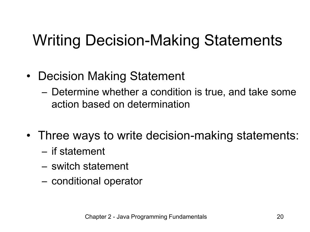 PPT - Chapter 2 Java Programming Fundamentals PowerPoint Presentation ... PPT - Chapter 2 Java Programming Fundamentals PowerPoint Presentation ...