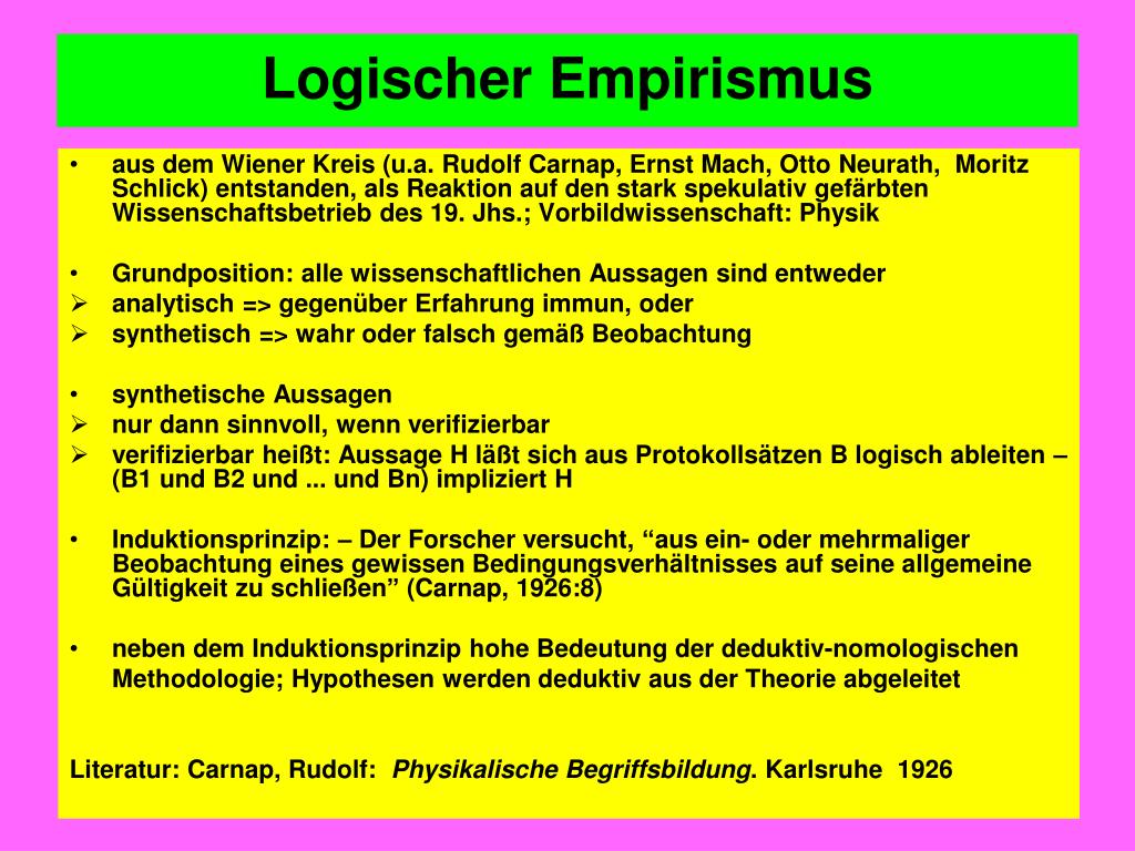 PPT - Exkurs: Methodologien der Internationalen Beziehungen II ...