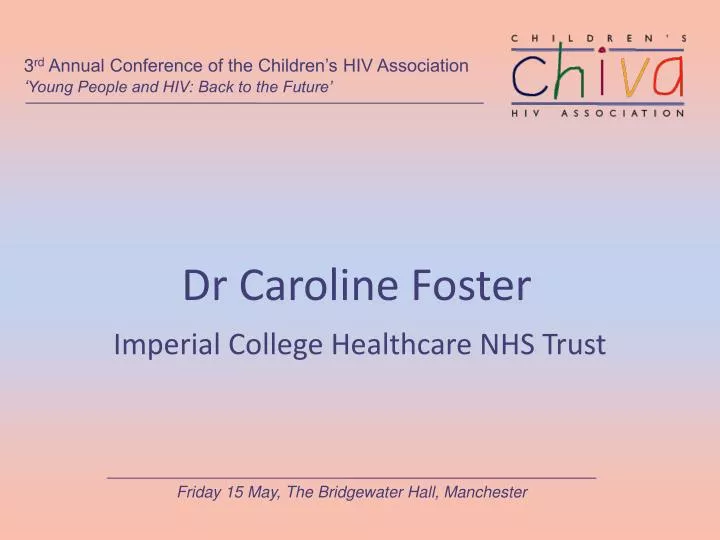 PPT - Dr Caroline Foster PowerPoint Presentation, free download - ID ...