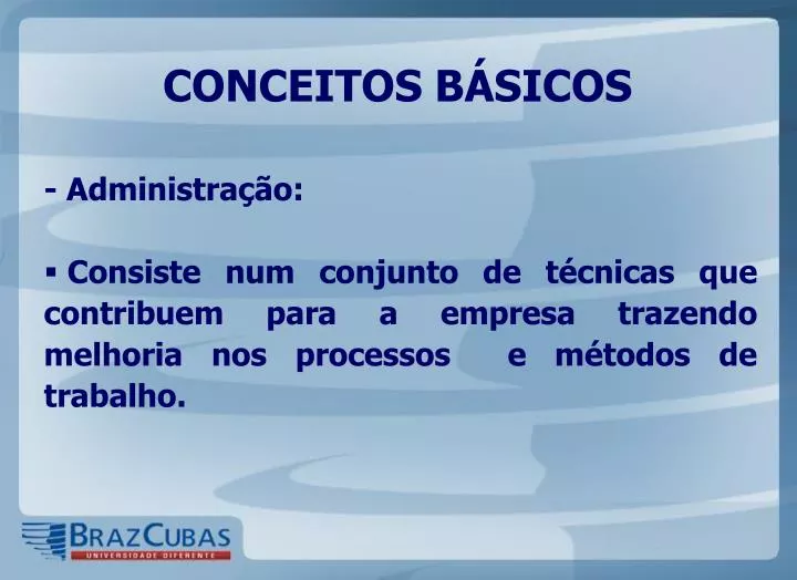 PPT - CONCEITOS BÁSICOS PowerPoint Presentation, free download - ID:6043389