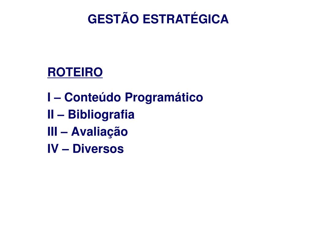 Ppt GestÃo EstratÉgica Powerpoint Presentation Free Download Id