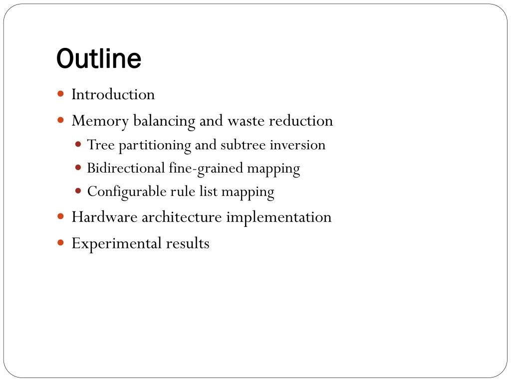 Ppt A Scalable Pipeline Architecture For Line Rate Packet Classification On Fpgas Powerpoint