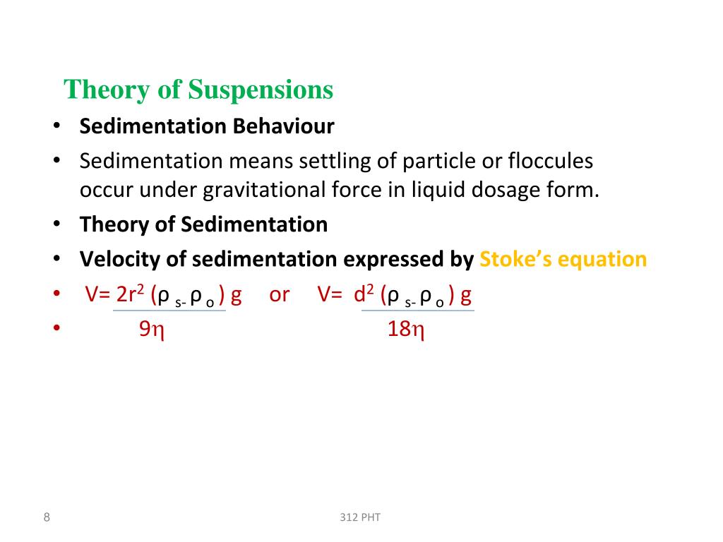PPT - Pharmaceutical suspension Dr. Nd. Harun Ar Rashid Pharmacy, NUB ...