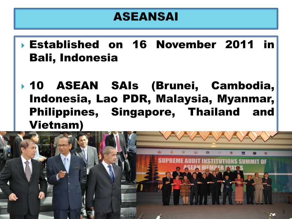 PPT - ASEAN SUPREME AUDIT INSTITUTIONS (ASEANSAI) PowerPoint ...