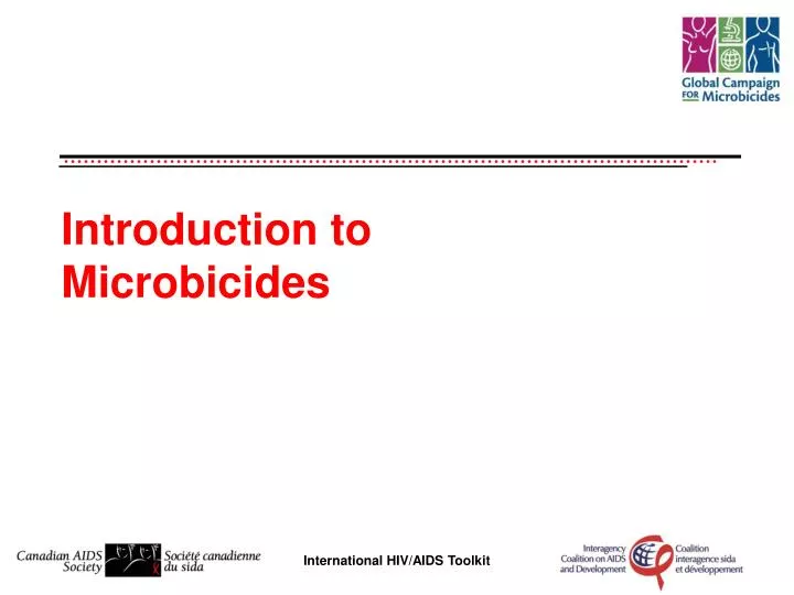 PPT - Introduction to Microbicides PowerPoint Presentation, free ...