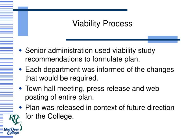 PPT - Program Viability Study PowerPoint Presentation - ID:6048724
