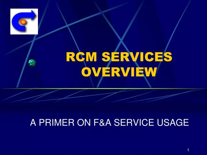 PPT - RCM SERVICES OVERVIEW PowerPoint Presentation, free download - ID ...