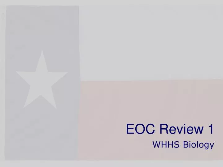 PPT - EOC Review 1 PowerPoint Presentation, free download - ID:6050066