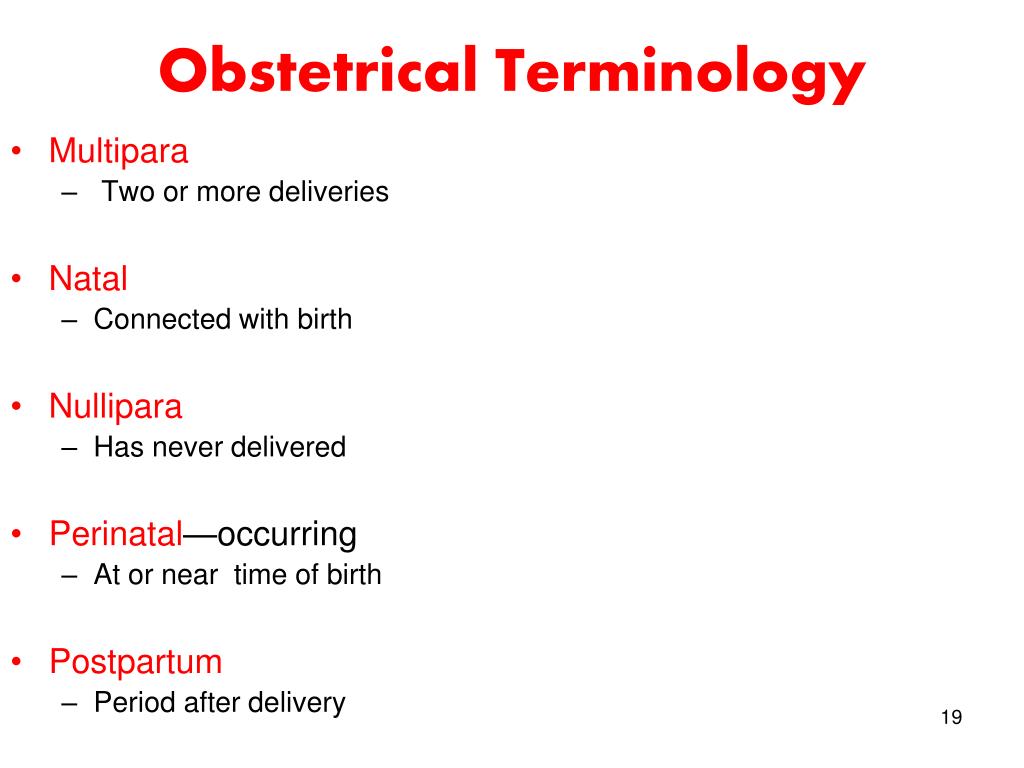 PPT - Organization of obstetric care. Physiological duration of ...