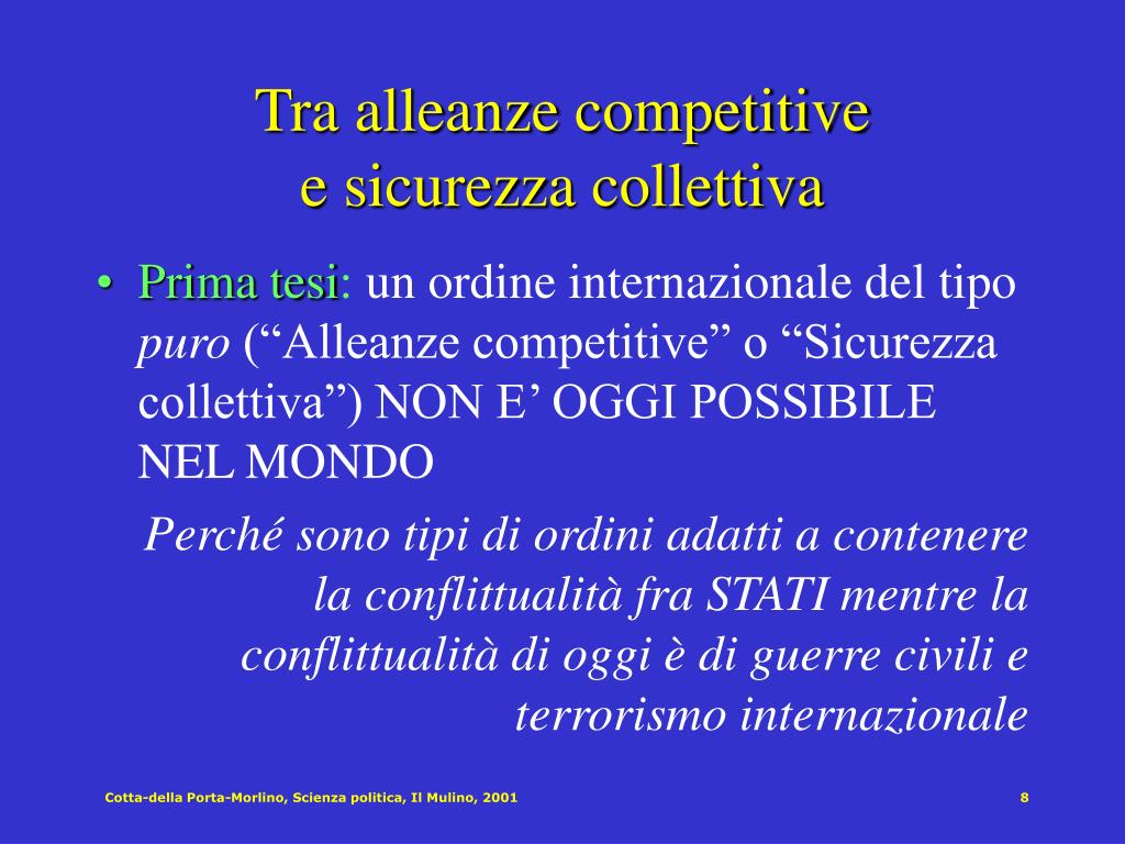 PPT - Concetti al centro del sistema internazionale PowerPoint ...